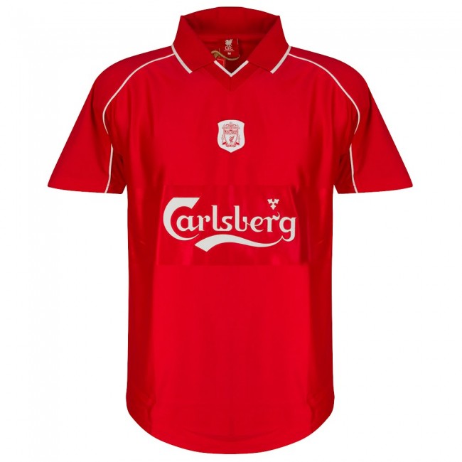 Liverpool domicile maillot 2000-2001 - Maillots-Football.com